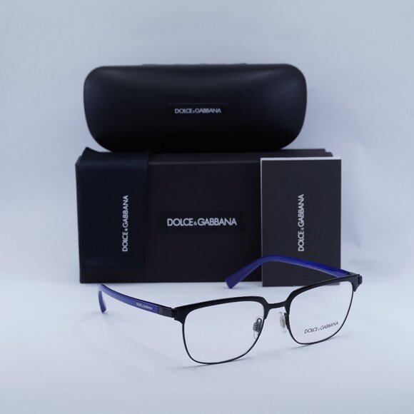 Dolce & Gabbana | Accessories | Final Price Dolce Gabbana Dg32 01 Blackblue Eyeglasses 53mm ...